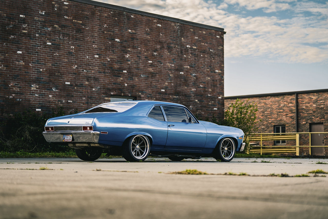1969 Chevrolet Nova - American Racing DRAFT - Black | Wheel Pros