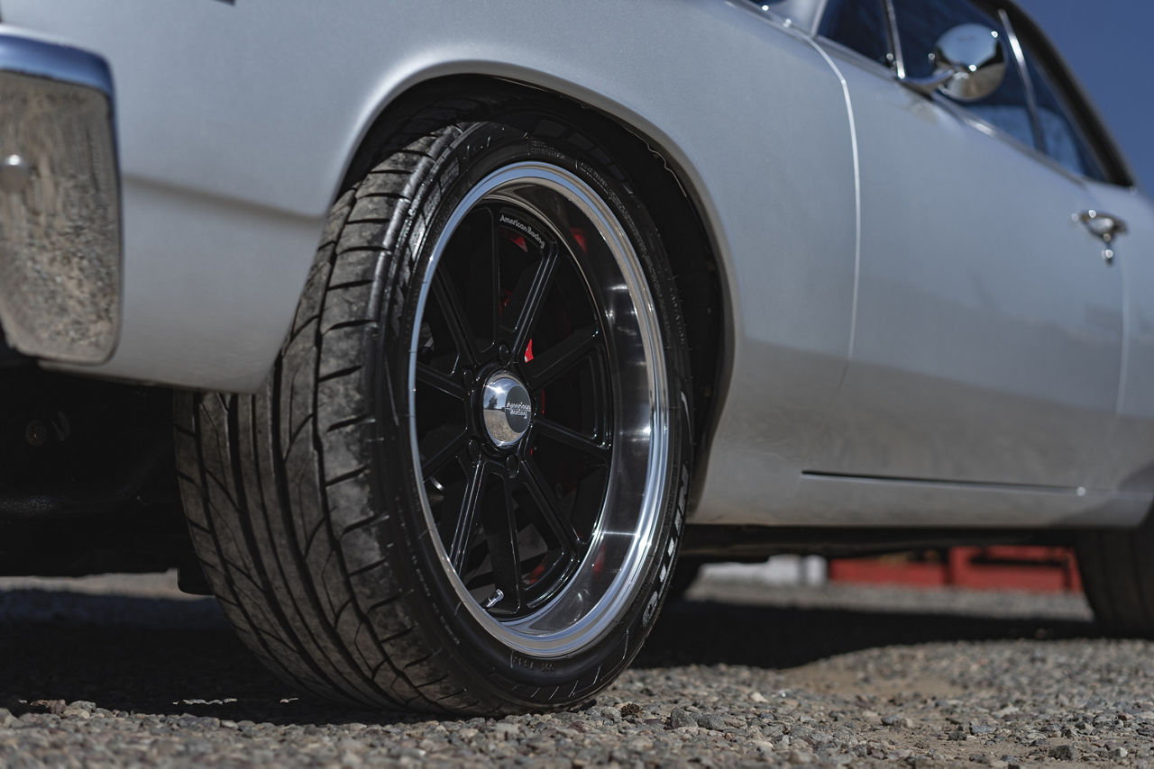 1967 Chevrolet Chevelle - American Racing DRAFT - Black | Wheel Pros