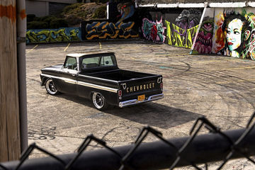1964 Chevrolet C10 - American Racing GROOVE - Black | Wheel Pros