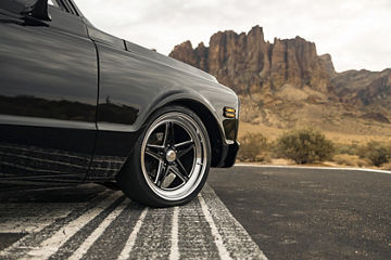 1970 Chevrolet C10 - American Racing GROOVE - Black | Wheel Pros