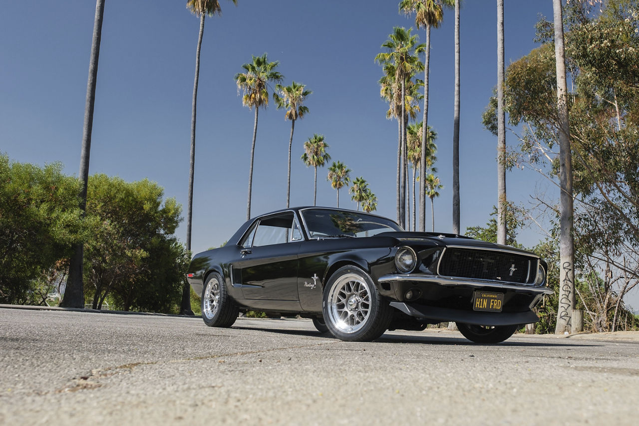 1968 Ford Mustang - American Racing G-FORCE - Gray | American Racing