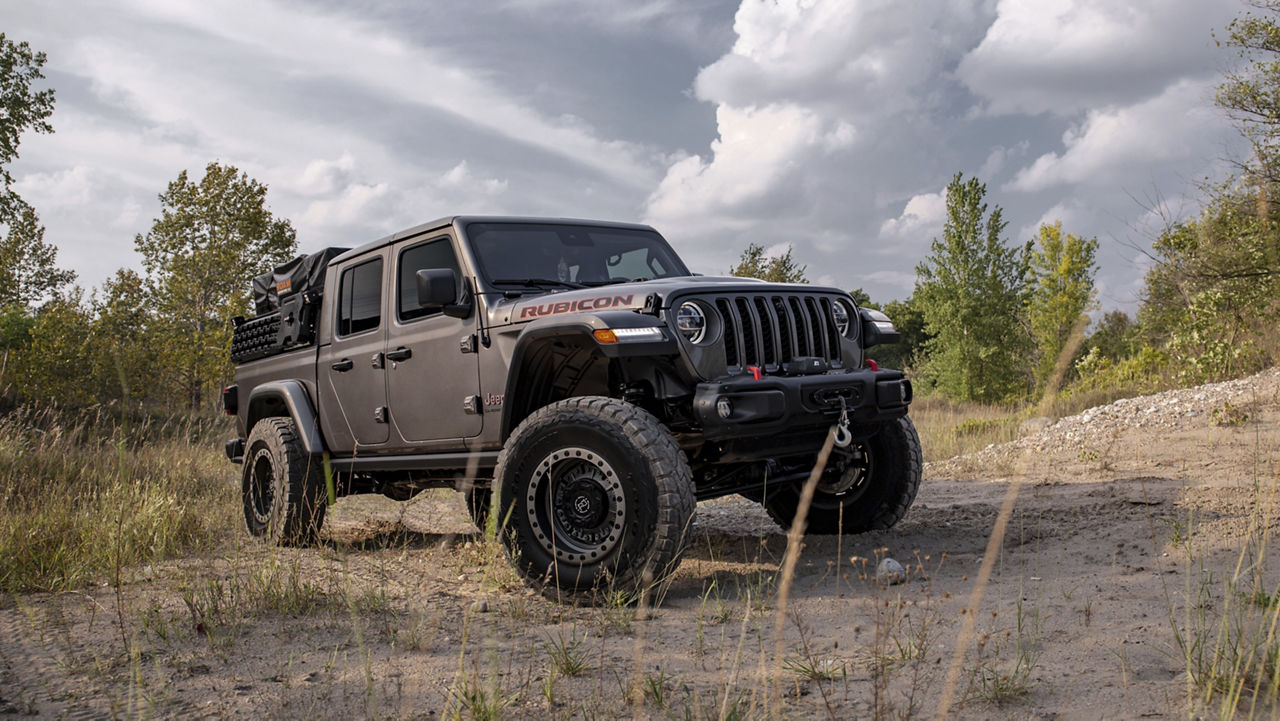 2020 Jeep Gladiator - Black Rhino ABRAMS - Gray | Wheel Pros