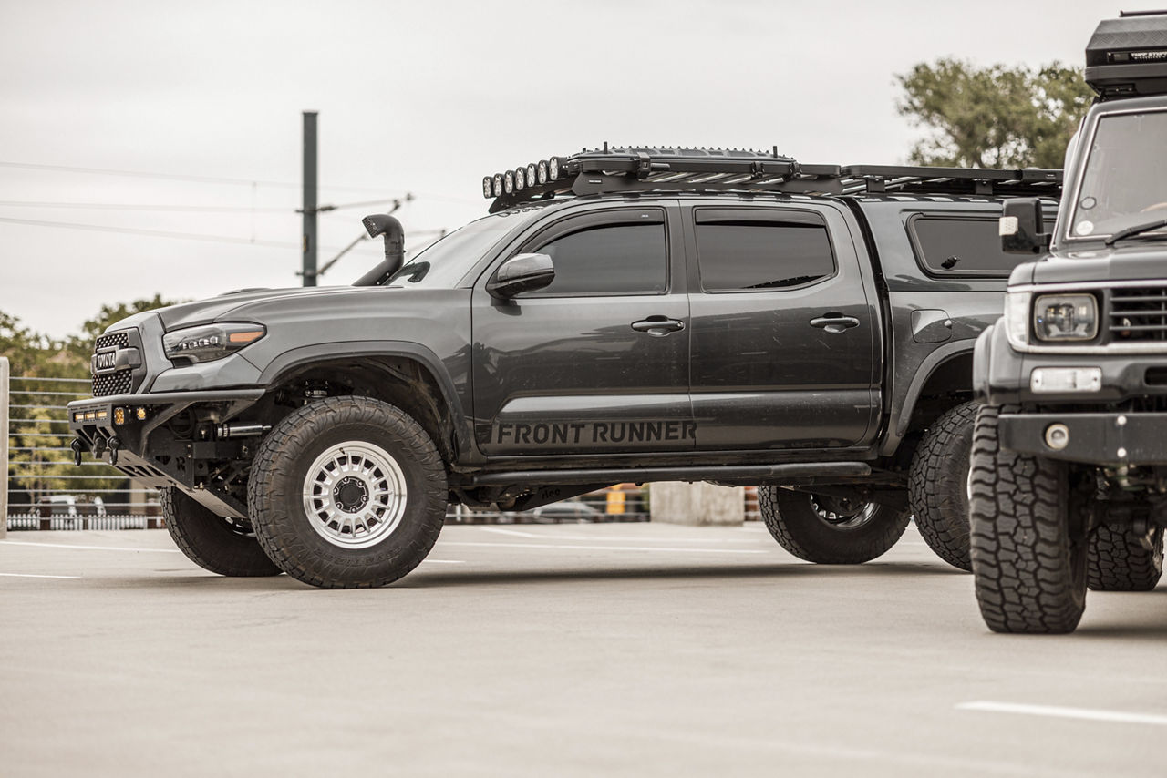 2019 Toyota Tacoma - Black Rhino ALISO - Silver | Wheel Pros