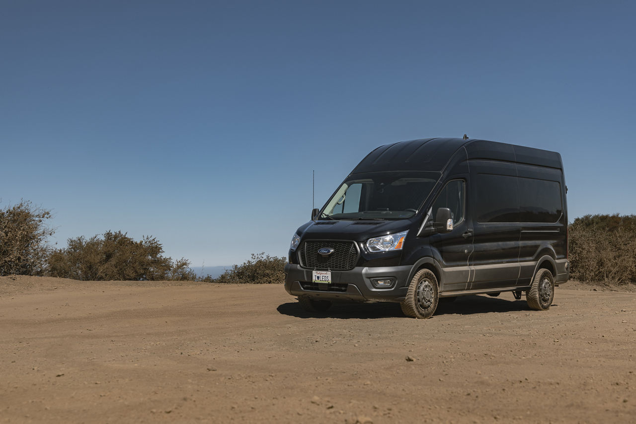 2020 Ford Transit - Black Rhino ARSENAL AT - Black | Wheel Pros