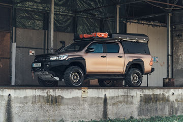 2018 Toyota Hilux - Black Rhino ARSENAL - Special Coated | Wheel Pros
