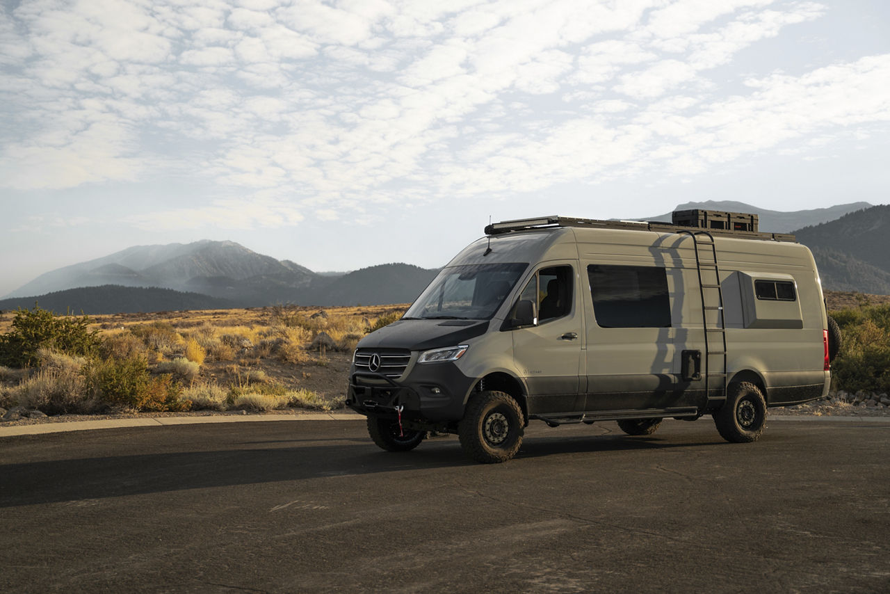 2022 Mercedes-Benz Sprinter - Black Rhino ARSENAL - Black | Wheel Pros