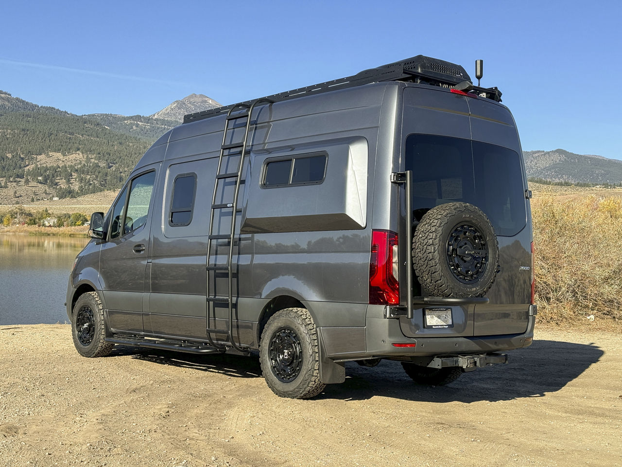 2020 Mercedes-Benz Sprinter - Black Rhino ATLAS - Black | Wheel Pros