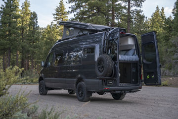 2022 Mercedes-Benz Sprinter - Black Rhino ATLAS - Black | Wheel Pros