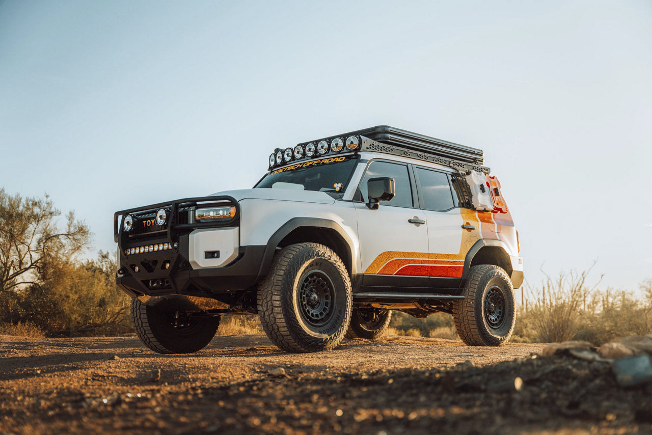 2024 Toyota Land Cruiser - Black Rhino AWOL - Black | Wheel Pros