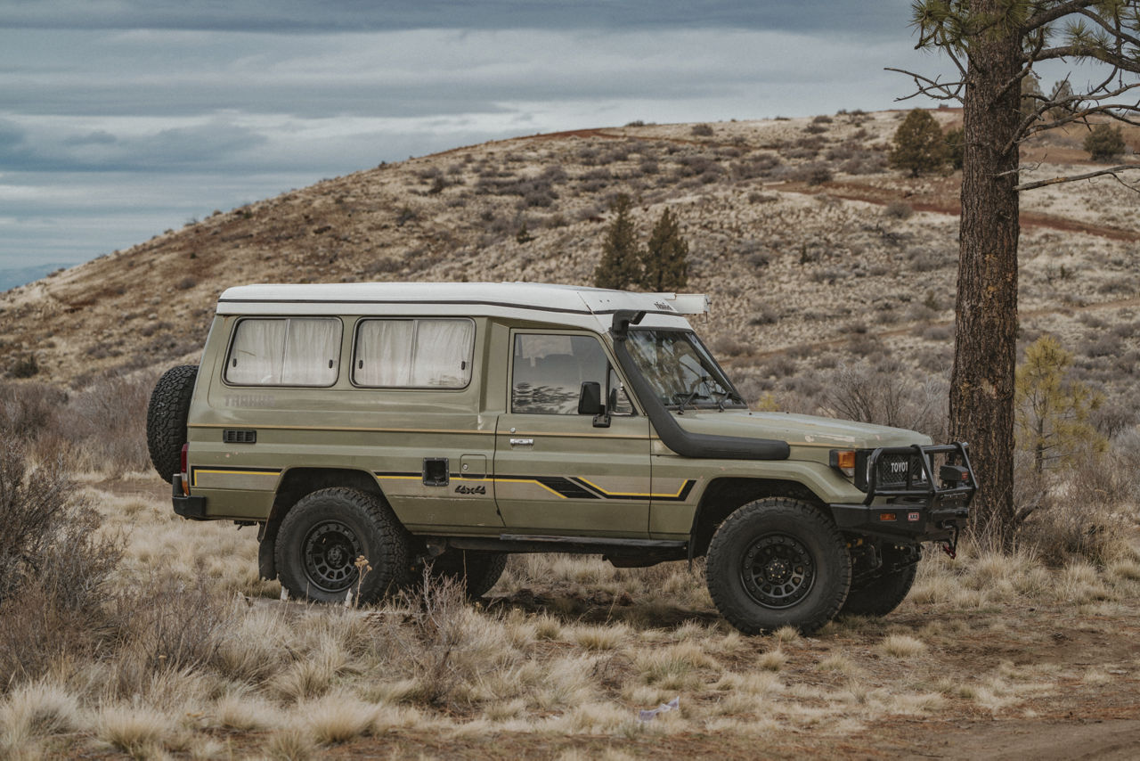 1987 Toyota Land Cruiser - Black Rhino OUTBACK - Black | Wheel Pros