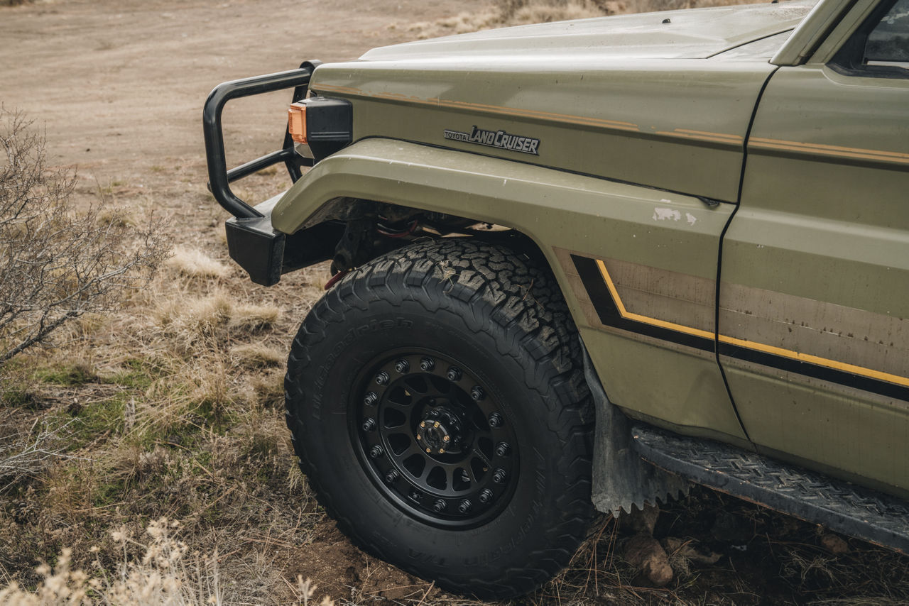 1987 Toyota Land Cruiser - Black Rhino OUTBACK - Black | Wheel Pros