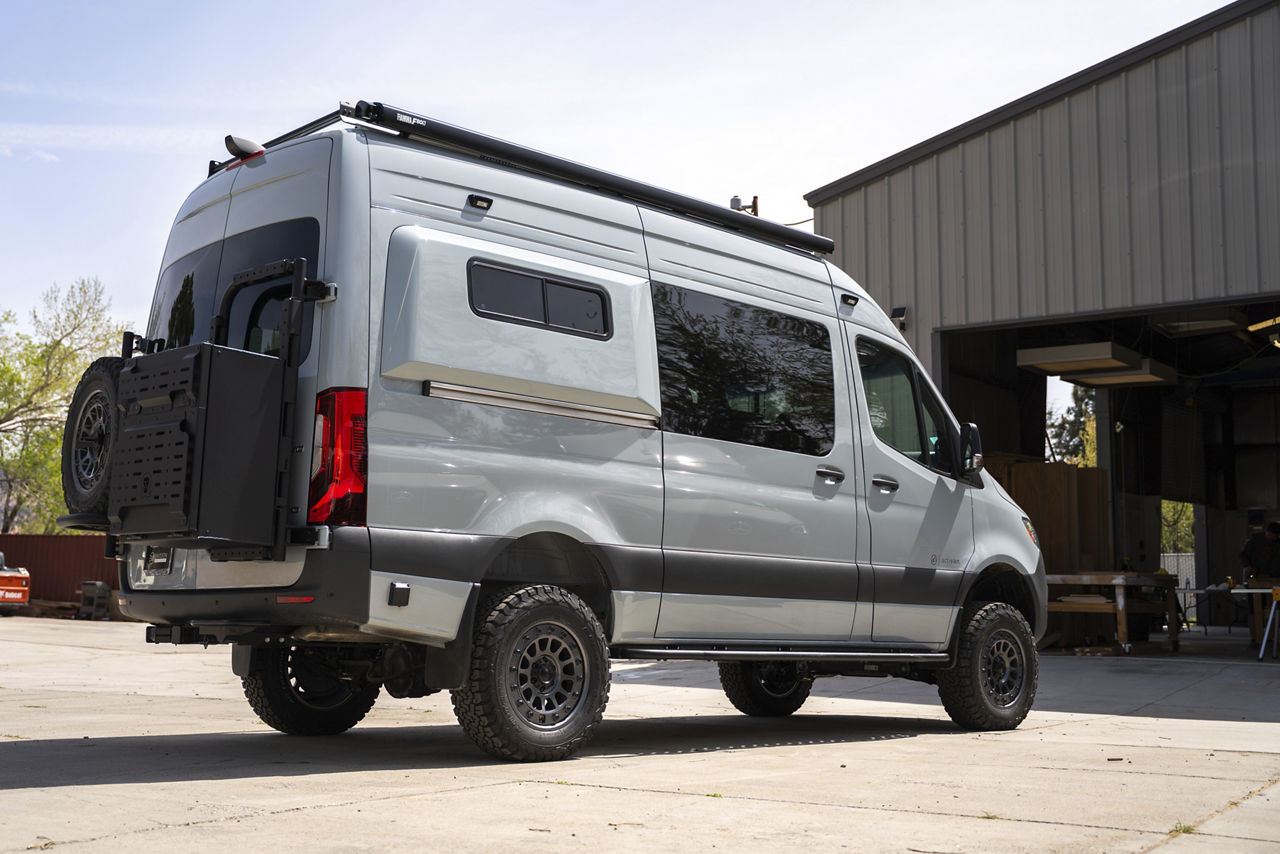 2024 Mercedes-Benz Sprinter - Black Rhino OUTBACK - Gun Metal | Wheel Pros