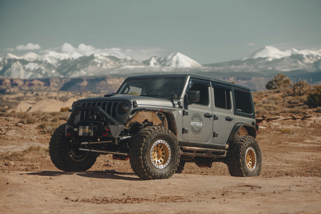 2020 Jeep Wrangler - Black Rhino PRIMM - Gold | Wheel Pros
