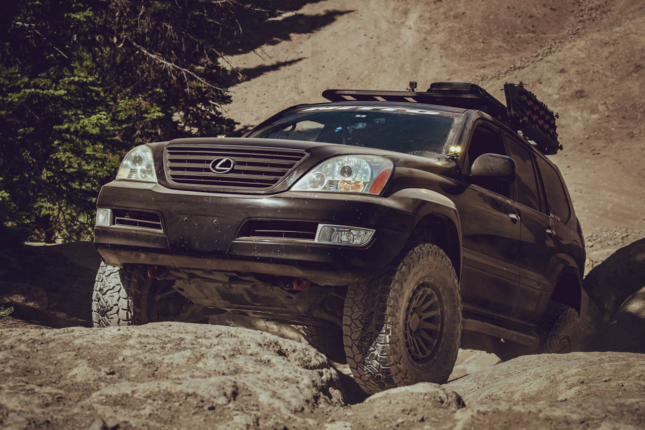 2007 Lexus GX470 - Black Rhino RAID - Black | Black Rhino