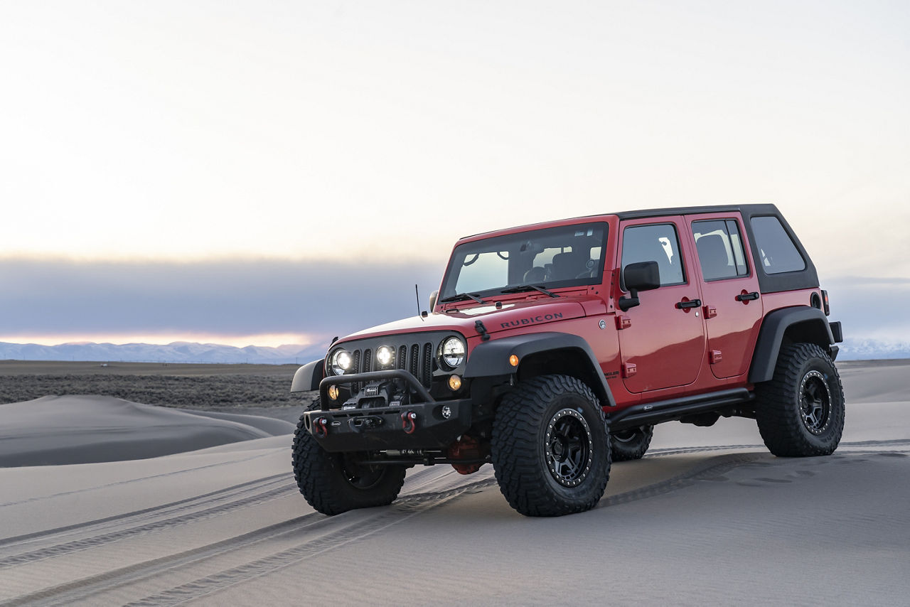 2014 Jeep Wrangler - Black Rhino RENO - Black | Wheel Pros