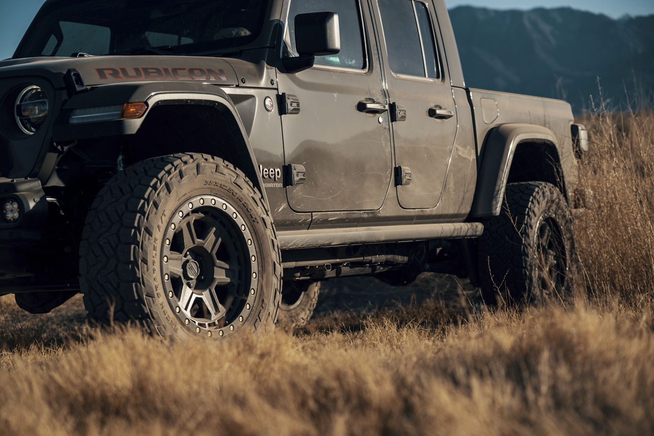 2020 Jeep Gladiator - Black Rhino RENO - Black | Wheel Pros