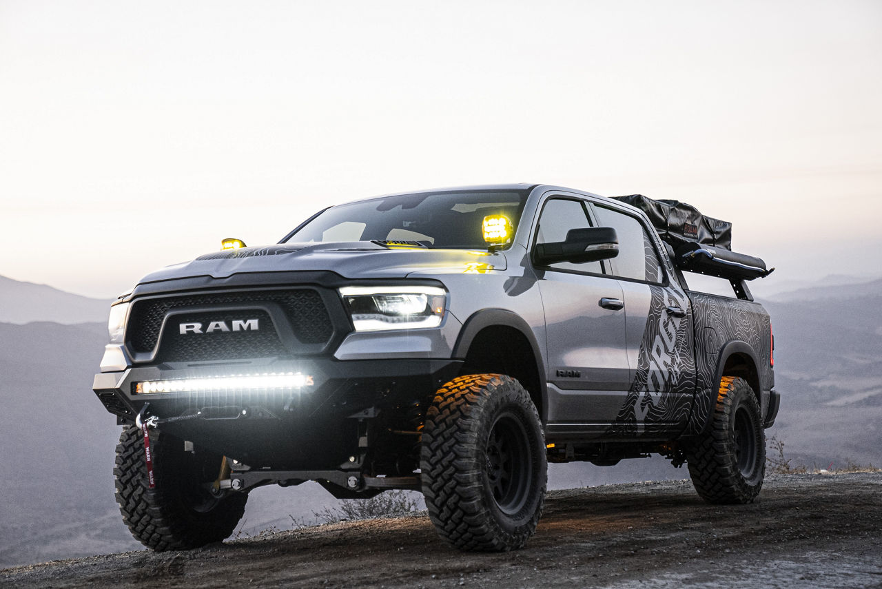 2020 Dodge Ram 1500 Rebel - Black Rhino STADIUM - Black | Black Rhino
