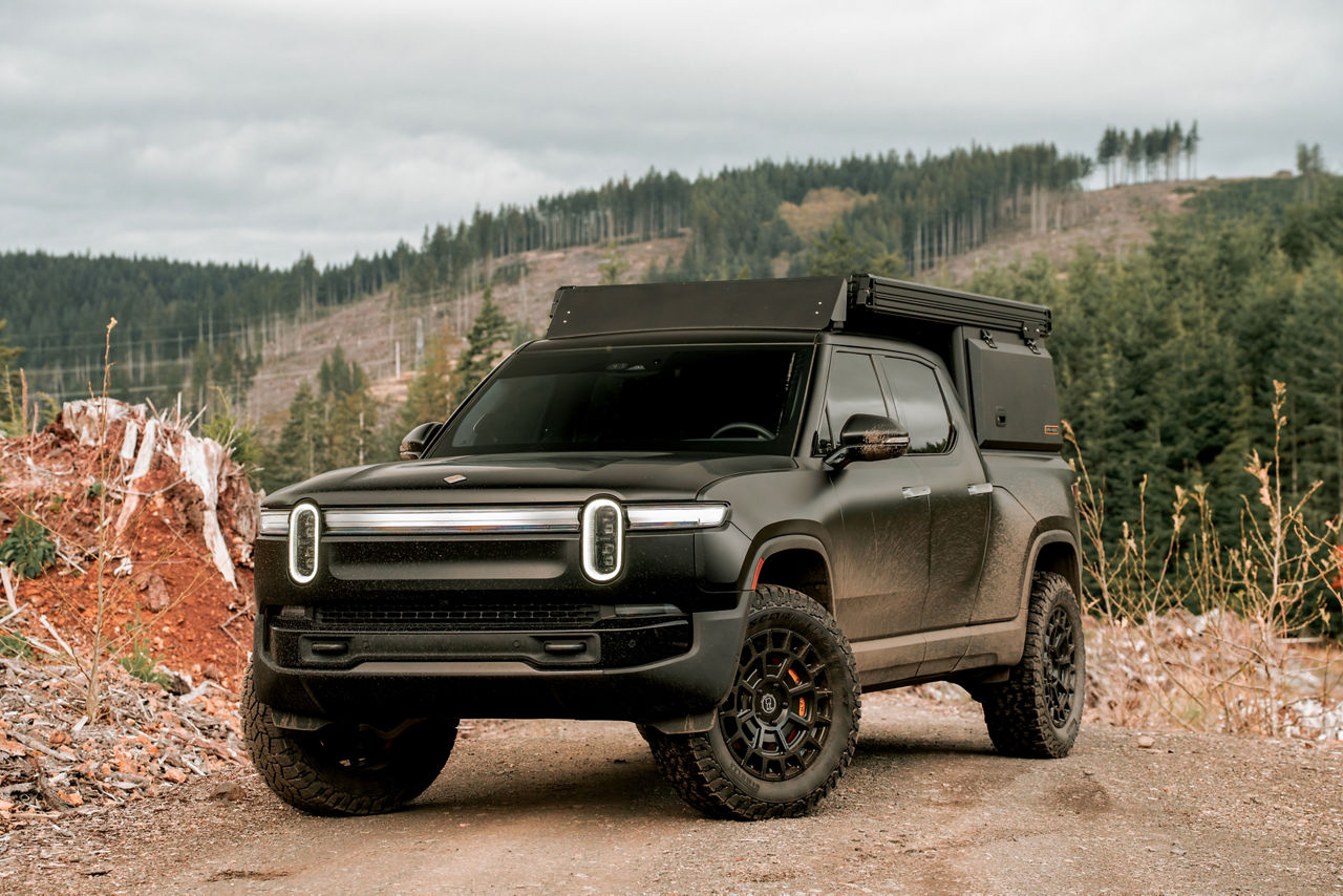 2024 Rivian R1T - Black Rhino VOLTAIC - Black | Black Rhino