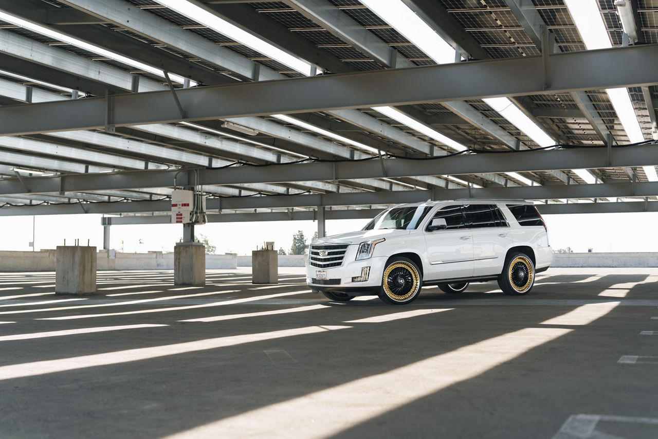 2020 Cadillac Escalade - DUB LYNK SPINNER - Black | DUB Wheels