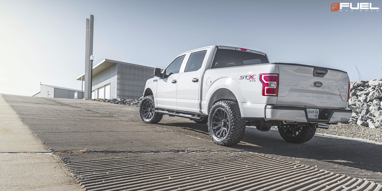 2019 Ford F150 STX - Fuel BLITZ - Black | Fuel Off-Road Wheels