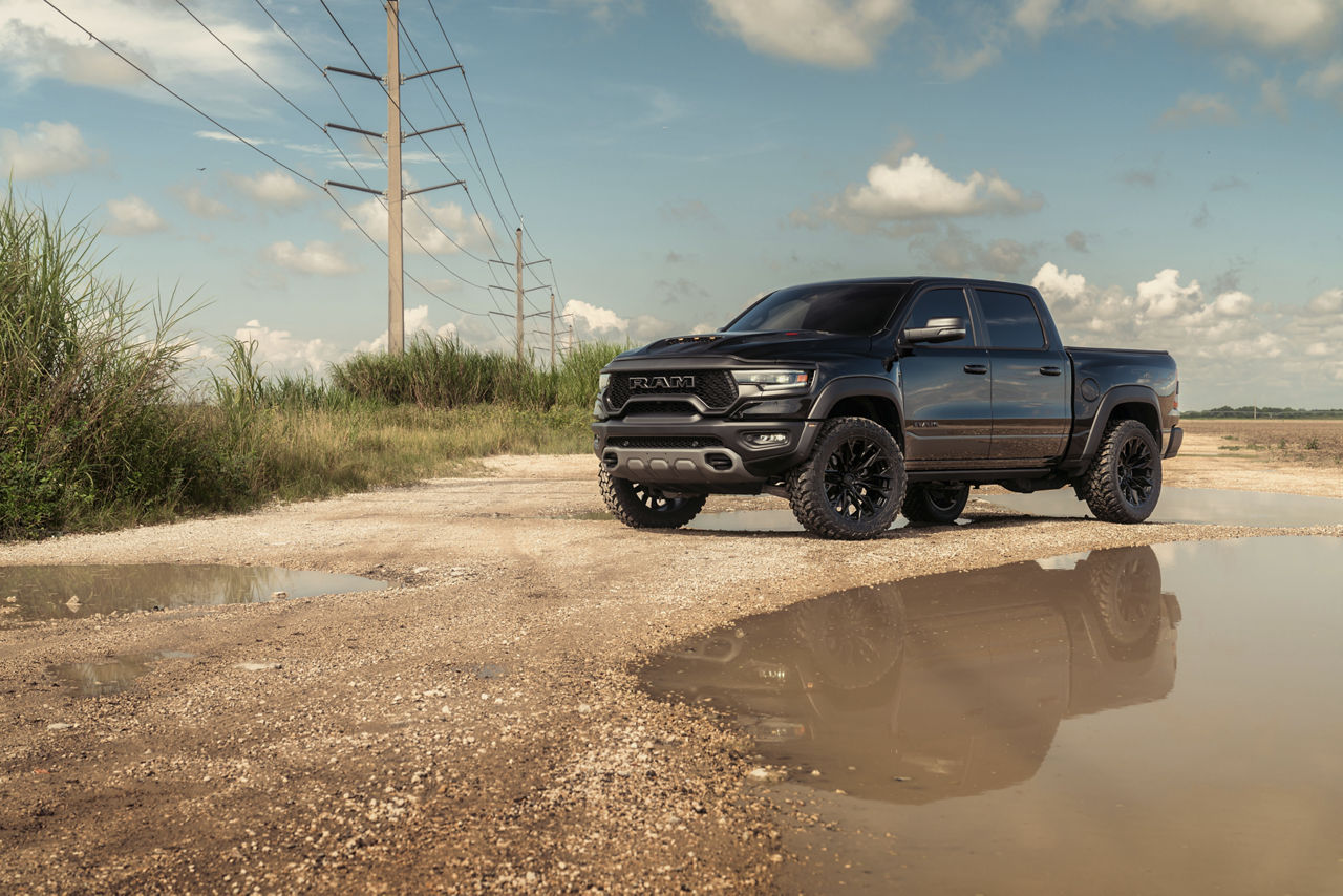 2022 Ram 1500 TRX - Fuel FLAME - Black | Wheel Pros