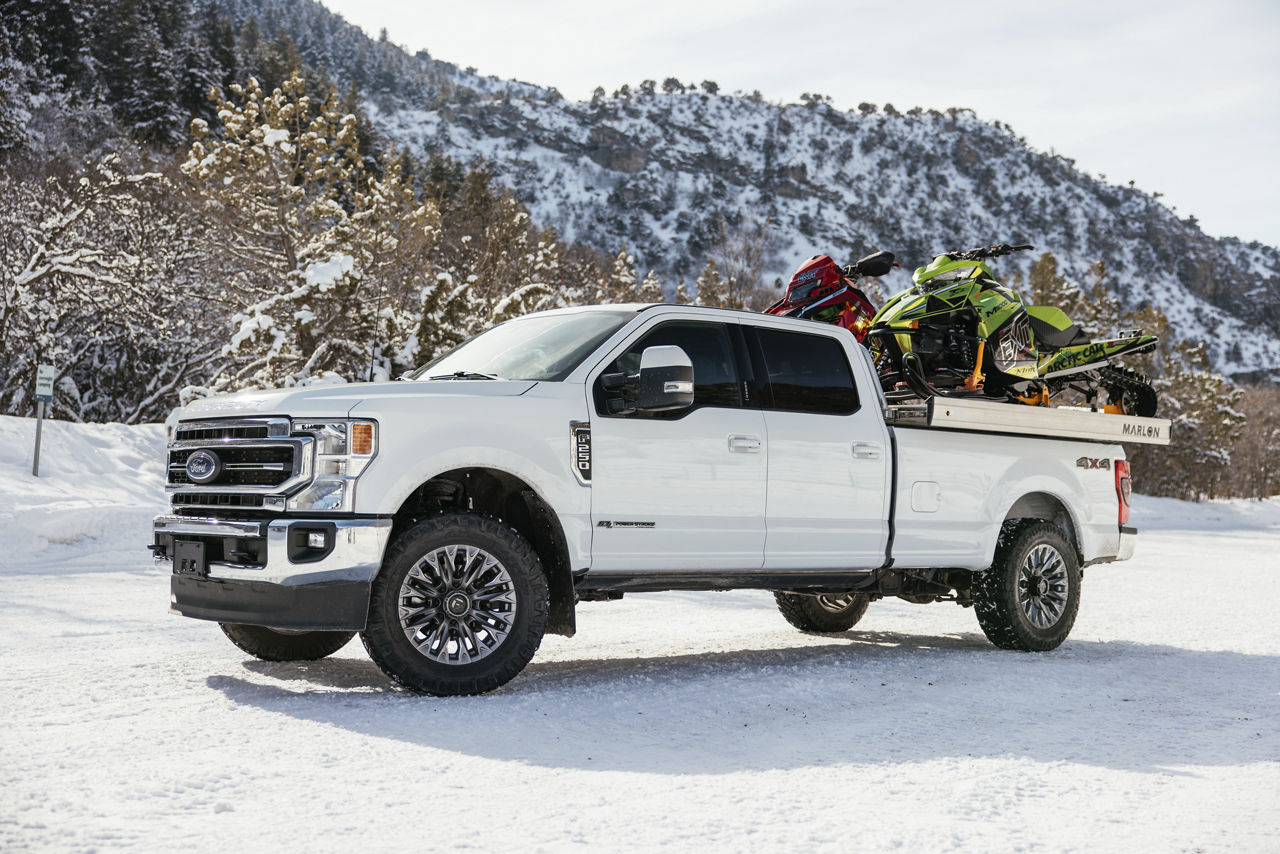2020 Ford F250 - Fuel FLAME - Gray | Fuel Off-Road Wheels