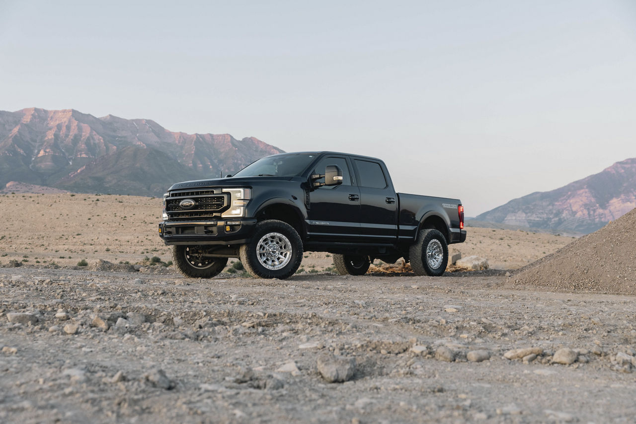 2022 Ford F350 Tremor - Fuel COVERT - Silver | Fuel Off-Road Wheels