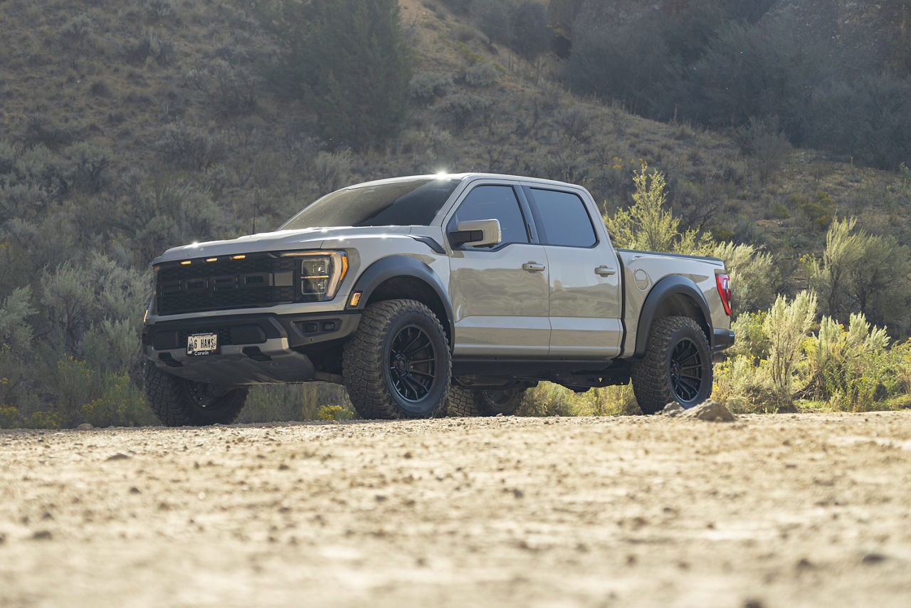 2022 Ford F150 Raptor - KMC IMPACT FORGED BEADLOCK - Machined | Wheel Pros