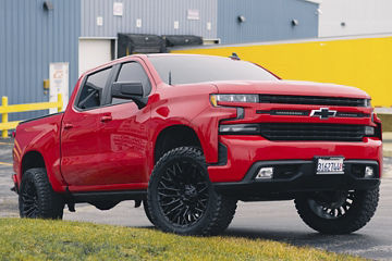 2023 Chevrolet Silverado - Fuel STRIKE - Black | Fuel Off-Road Wheels