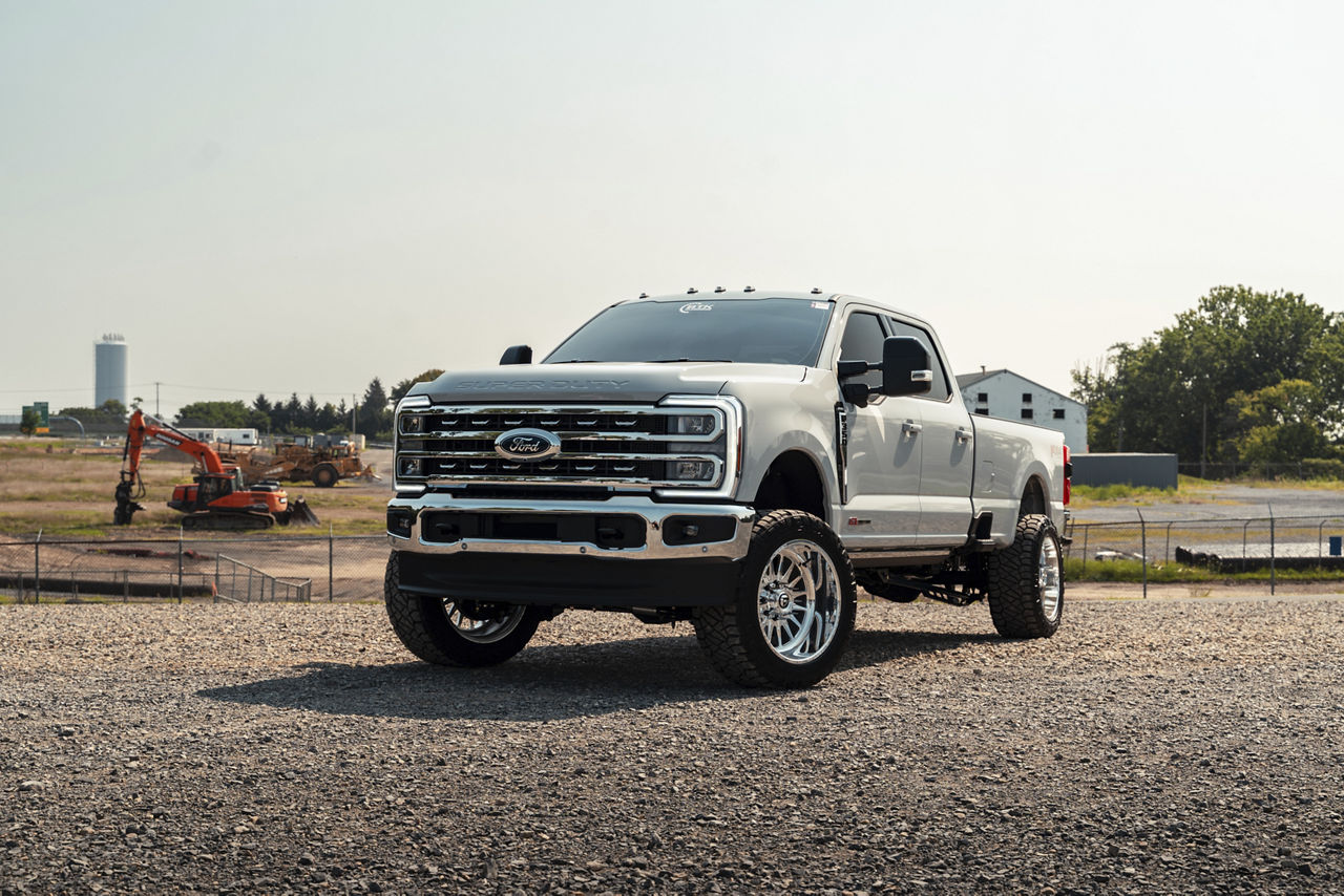 2024 Ford F250 - Fuel FF119 - Polished | Fuel Off-Road Wheels