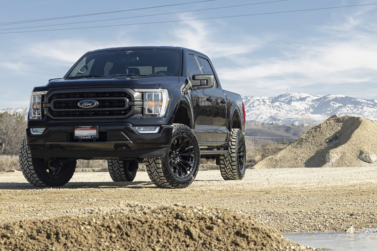 2021 Ford F150 Sport - Fuel FLAME - Black | Wheel Pros