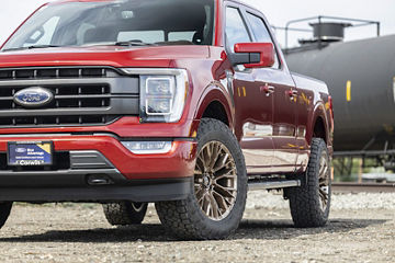2021 Ford F150 - Fuel REBAR - Bronze | Fuel Off-Road Wheels