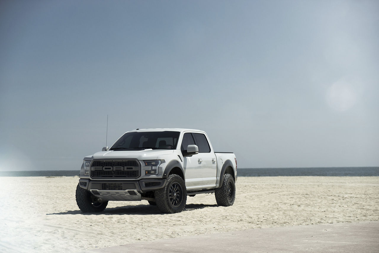 2019 Ford F150 Raptor - Fuel SLEDGE - Black | Wheel Pros