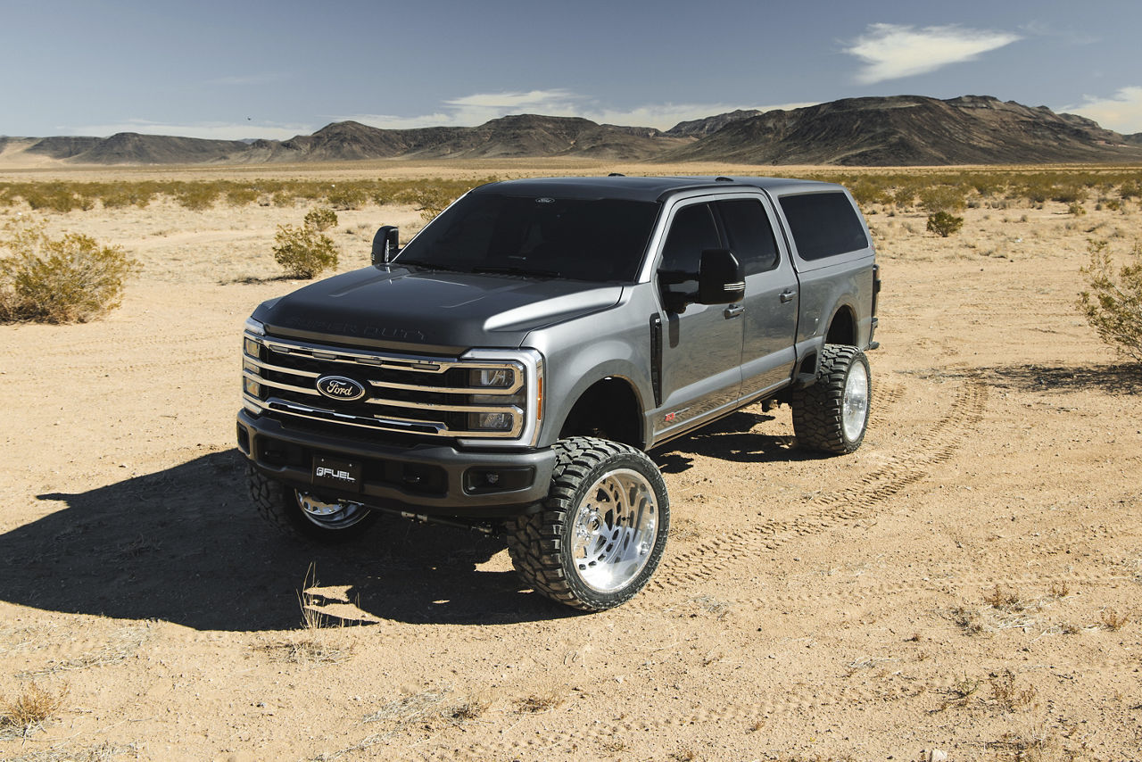 2023 Ford F250 - Fuel FF117 - Polished | Wheel Pros