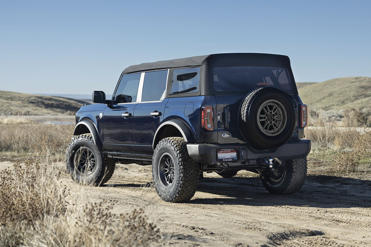2021 Ford Bronco - Fuel CLASH - Gun Metal | Wheel Pros