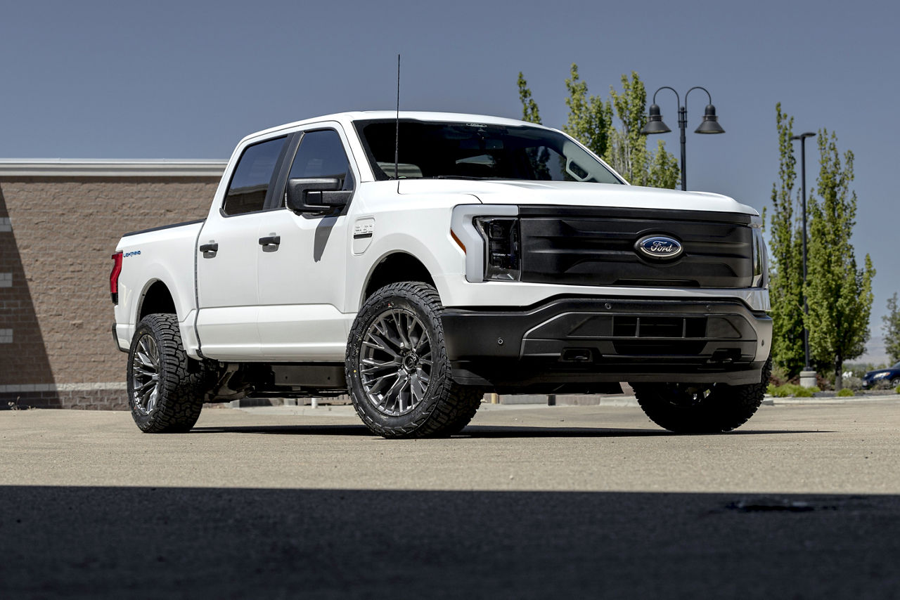 2023 Ford F150 Lightning - Fuel REBAR - Gun Metal | Fuel Off-Road Wheels