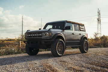2021 Ford Bronco - Fuel REBEL - Bronze | Fuel Off-Road Wheels
