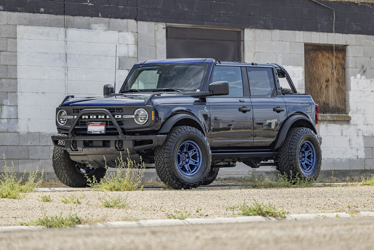 2022 Ford Bronco - Fuel SLAYER - Blue | Fuel Off-Road Wheels