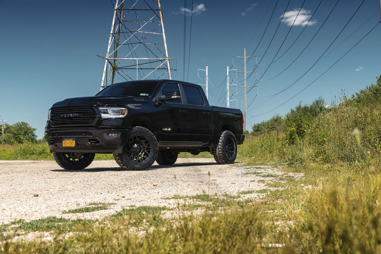 2021 Ram 1500 Big Horn - Fuel TWITCH - Black | Fuel Off-Road Wheels