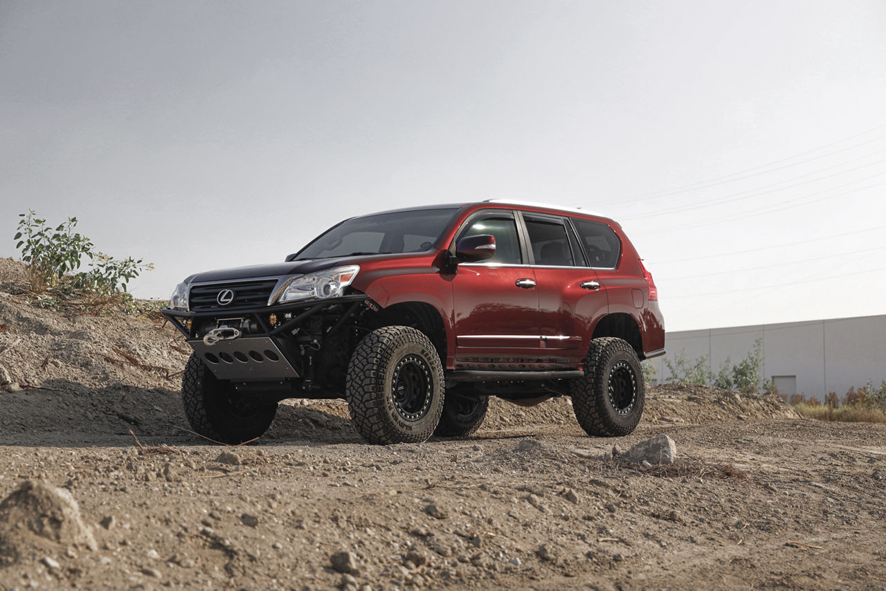 2014 Lexus GX460 - KMC TANK BEADLOCK - Black | KMC Wheels