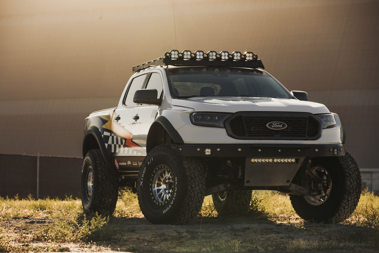 2021 Ford Ranger - KMC IMPACT FORGED BEADLOCK - Machined | Wheel Pros