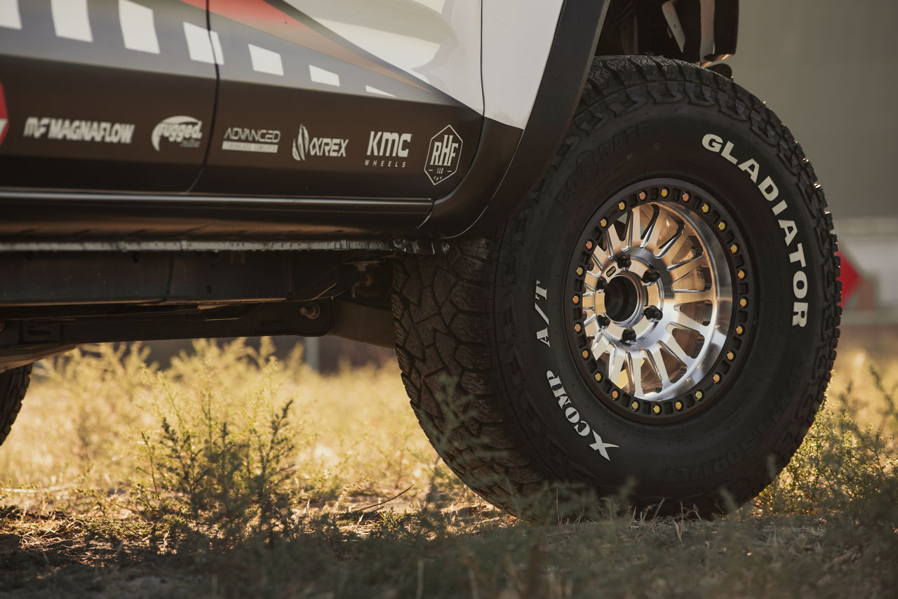 2021 Ford Ranger - KMC IMPACT FORGED BEADLOCK - Machined | KMC Wheels