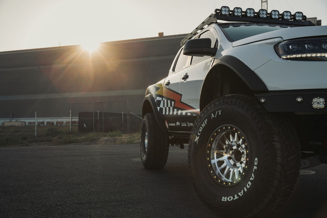 2021 Ford Ranger - KMC IMPACT FORGED BEADLOCK - Machined | KMC Wheels