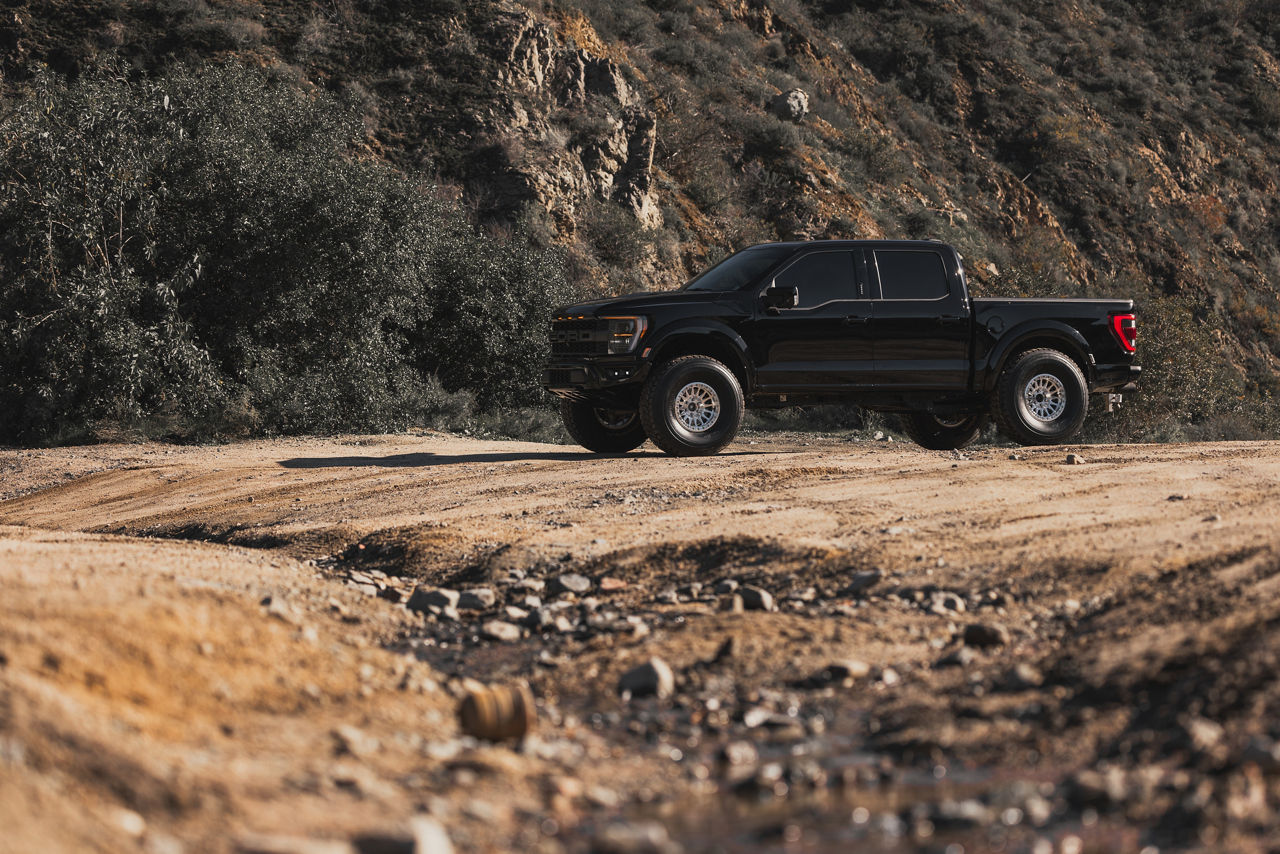 2022 Ford F150 Raptor - KMC IMPACT FORGED BEADLOCK - Machined | Wheel Pros