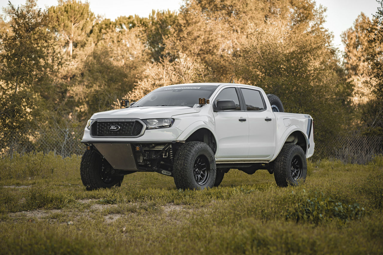 2020 Ford Ranger XLT - KMC MESA FORGED MONOBLOCK - Black | Wheel Pros