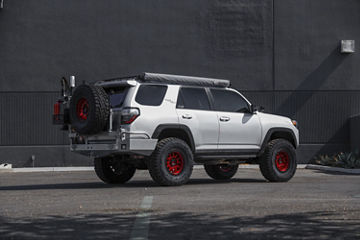 2020 Toyota 4Runner TRD Offroad - KMC MESA - Red | KMC Wheels