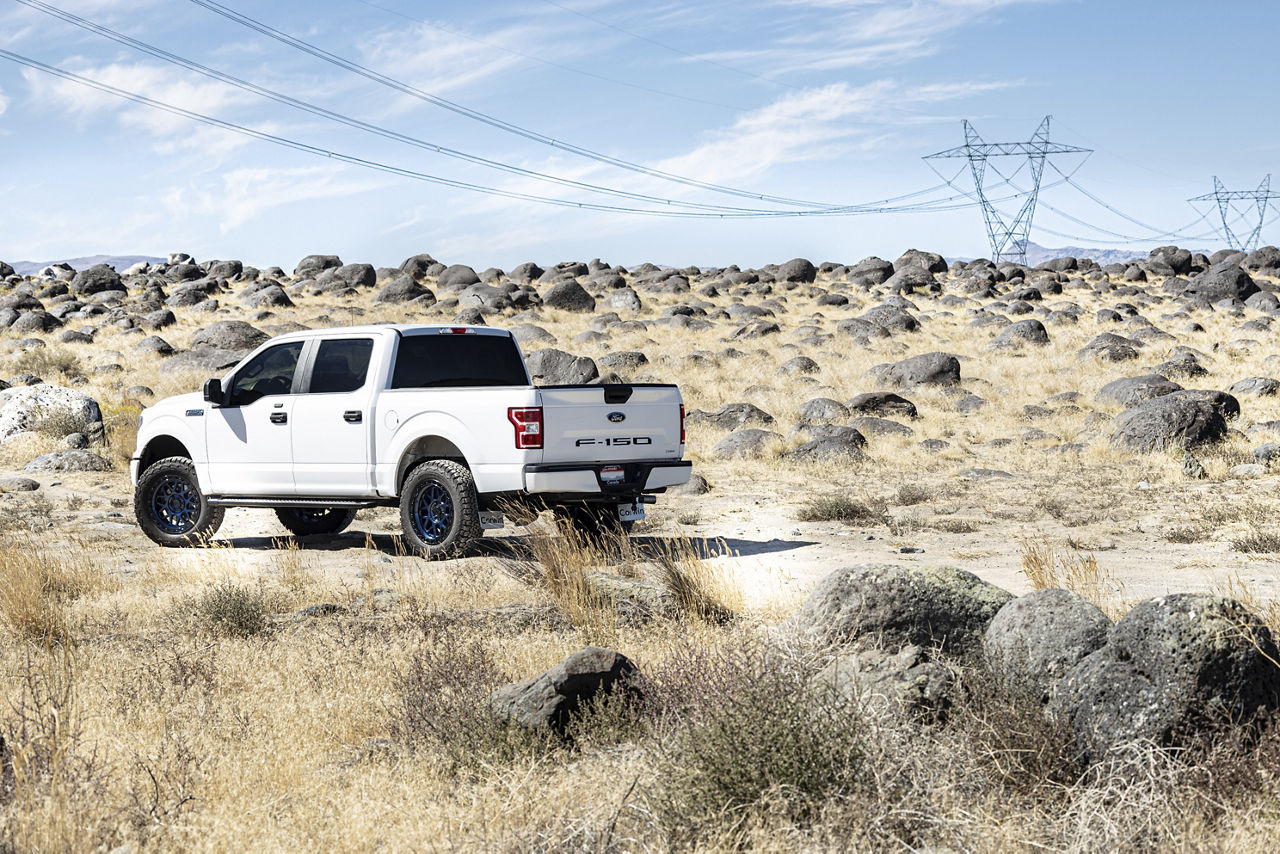 2019 Ford F150 - KMC GRS - Blue | Wheel Pros