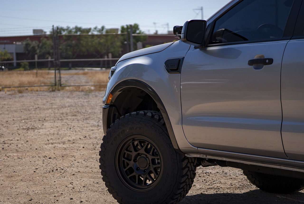 2019 Ford Ranger - KMC BULLY OL - Black | KMC Wheels