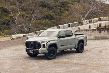 2022 Toyota Tundra TRD Pro - KMC RIOT SBL - Black | KMC Wheels