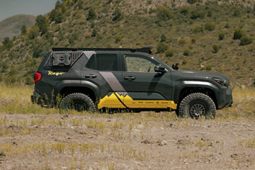 2025 Toyota 4Runner - KMC CANYON - Black | KMC Wheels